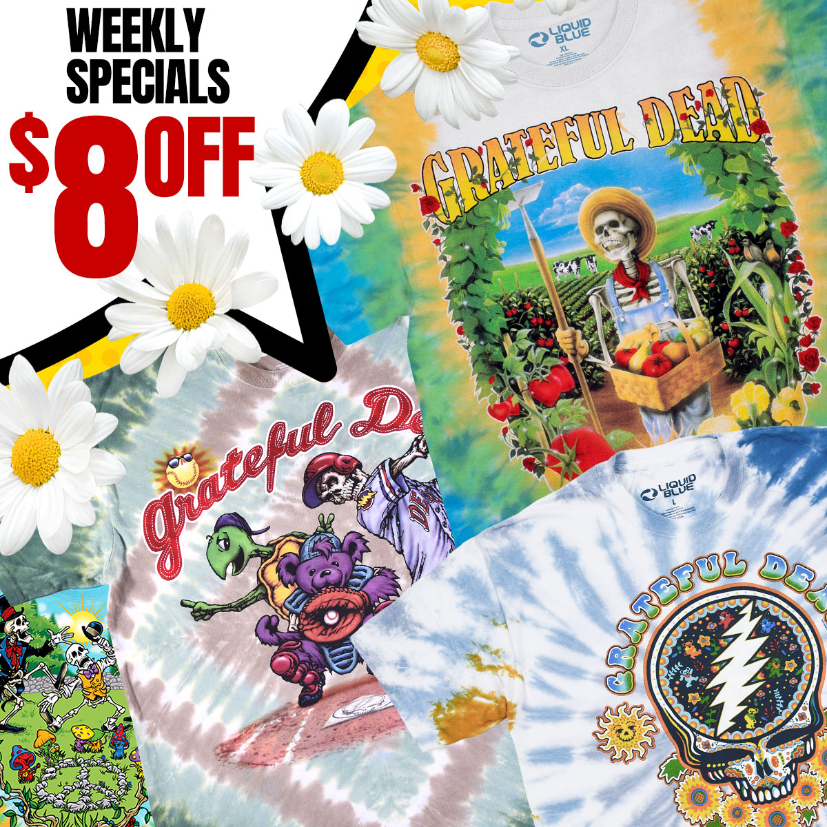 Spring 🌼 Weekly Specials $8 OFF - Liquid Blue Retail News 03-29-25