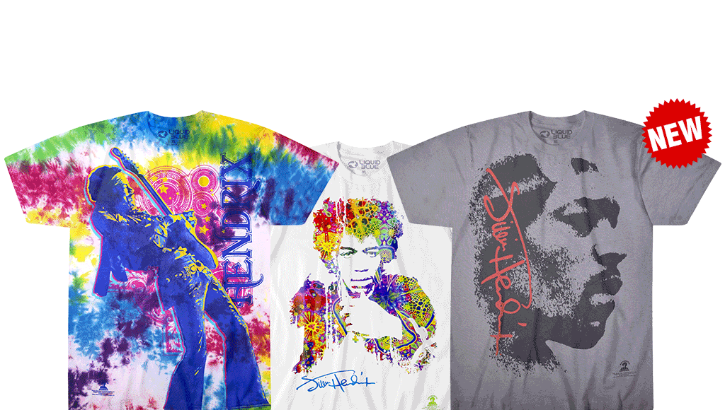 The World's Best Tie-Dyes T-Shirts Tees - Liquid Blue